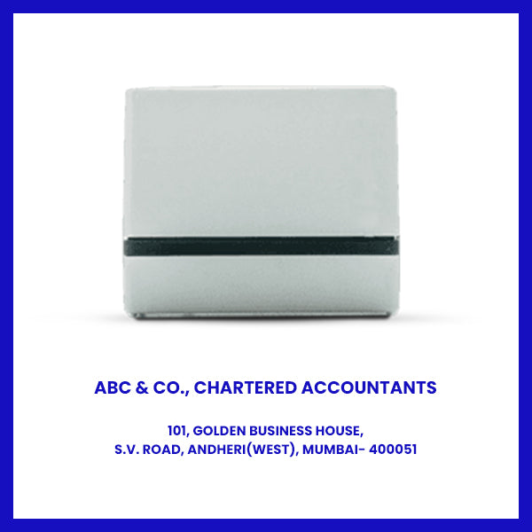 CA - Address – RUBBER STAMPWALA